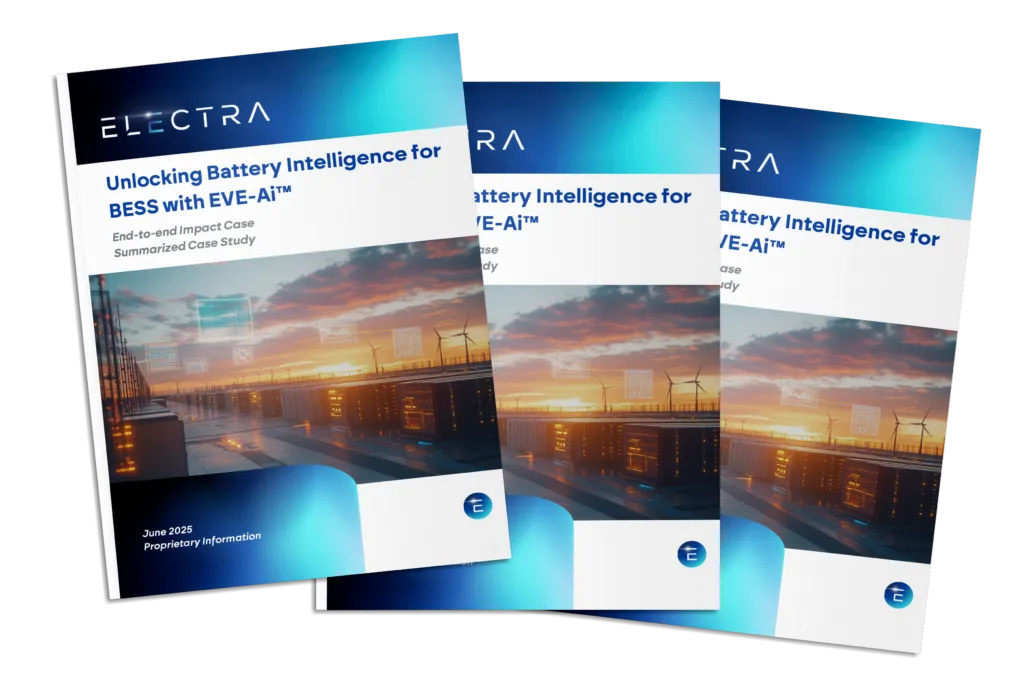 Unlocking Battery Intelligence for BESS with EVE-Ai™ | Electra Vehicles